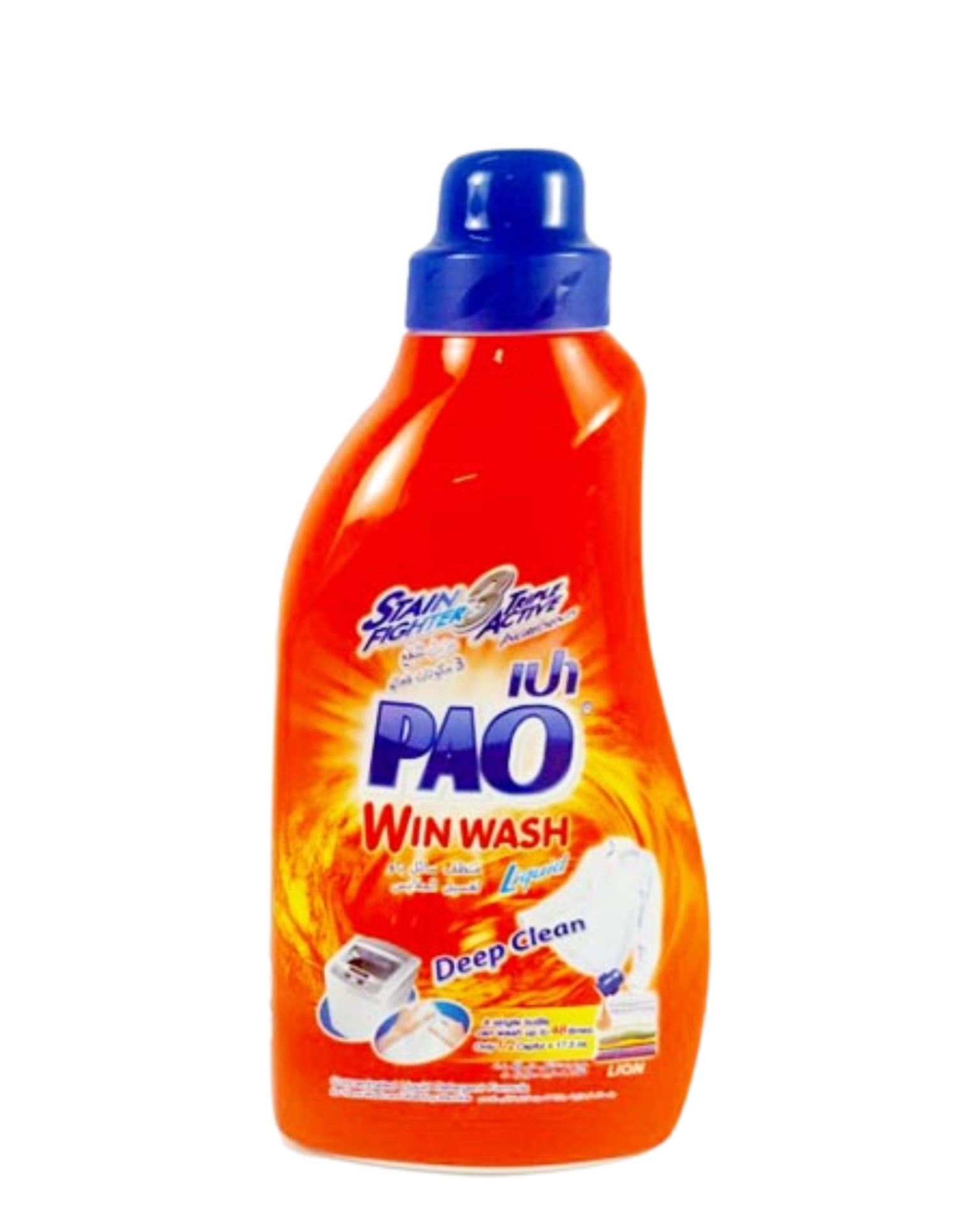 PAO Win Wash Liquid Detergent Orange 850ml - Araaby Eshop