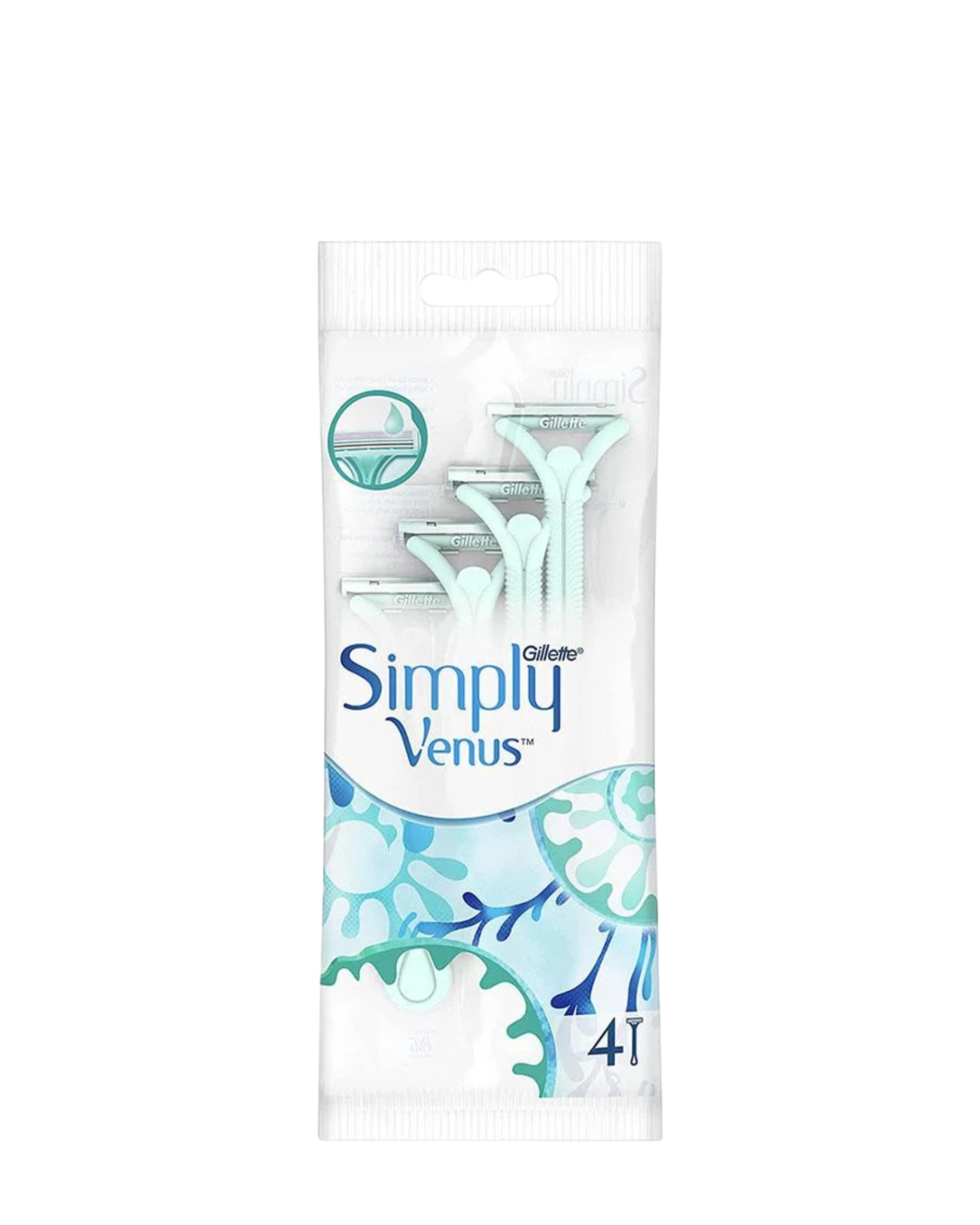 Gillette Simply Venus 2 Disposable Razor 4's - Araabyeshop